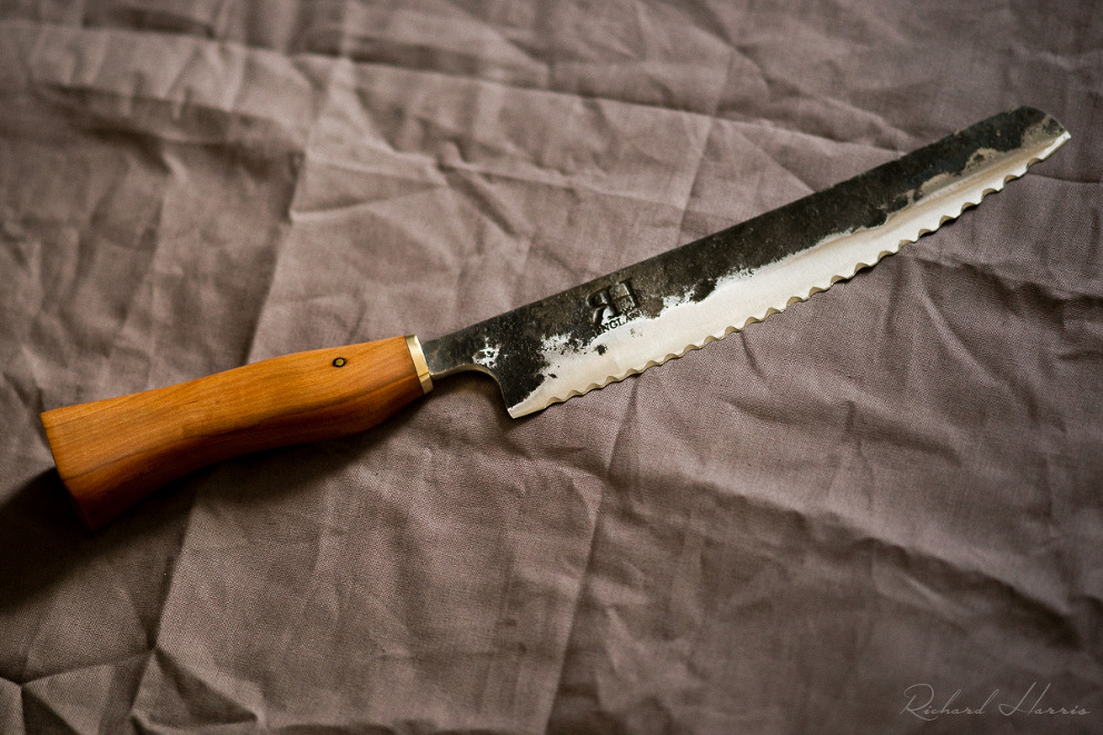 The Hand Forged Sourdough Bread Knife Richard Harris Knives